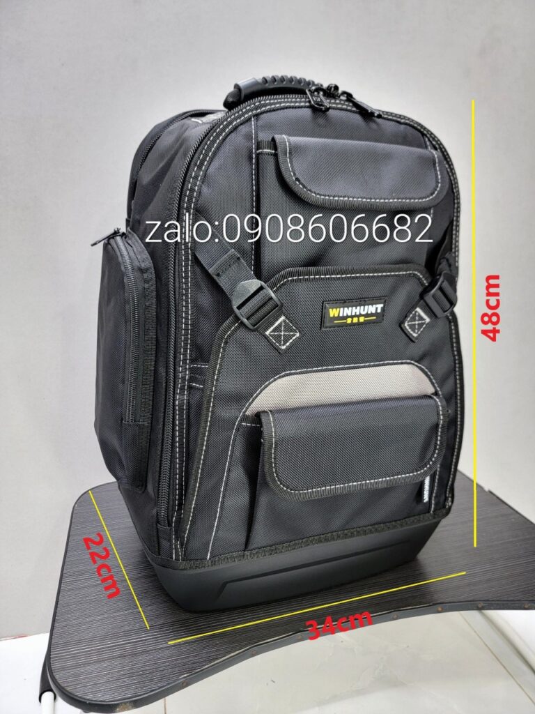 Balo Đựng Đồ Nghề Winhunt WH150 – Đáy Nhựa chịu Tải-Chống Va Đập – Túi Đựng Đồ Nghề Cao Cấp – Uy ...